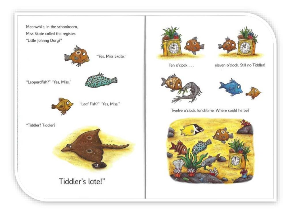 Tiddler the story telling fish