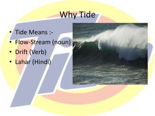 Tide | PPTX