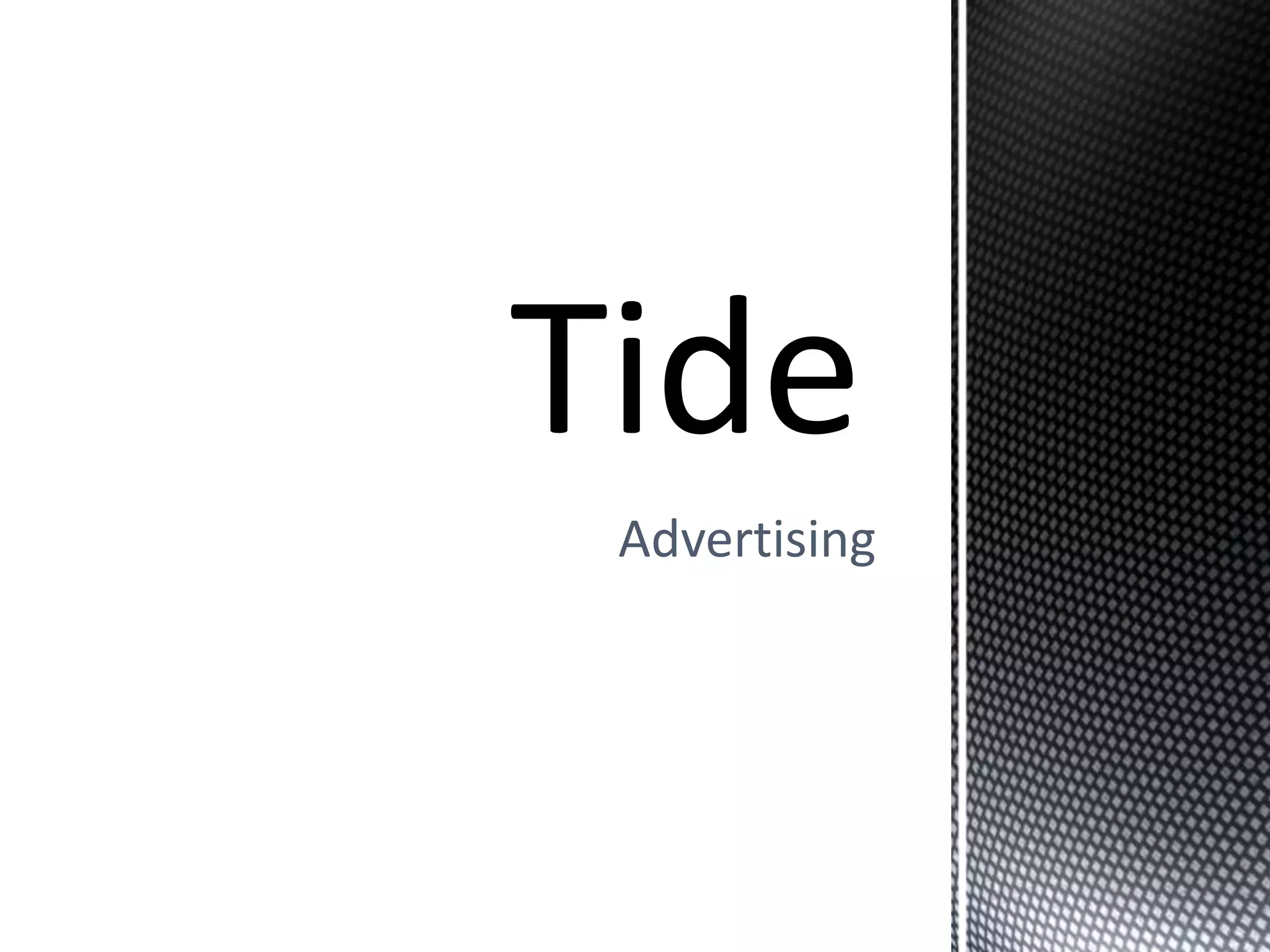 Tide introduction | PPTX