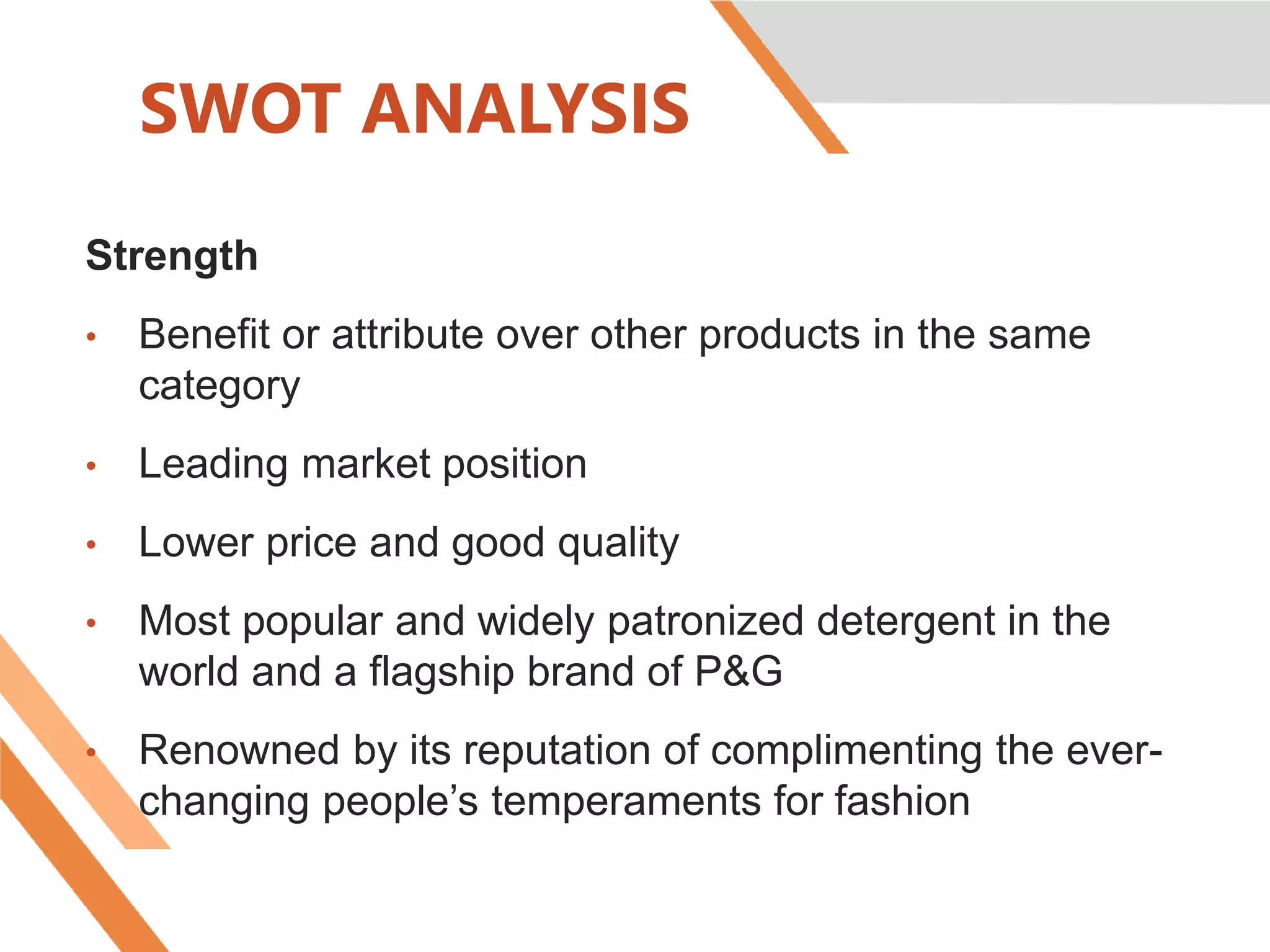 Tide Detergent Market Analysis | PPTX