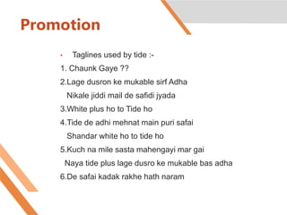 Tide Detergent Market Analysis | PPTX