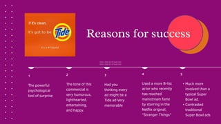 Tide Ad super bowl | PPT