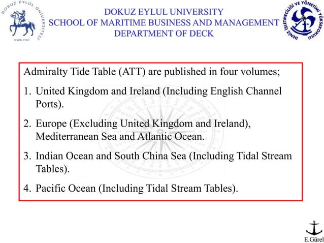 Tide calculation b&am tide table | PPT