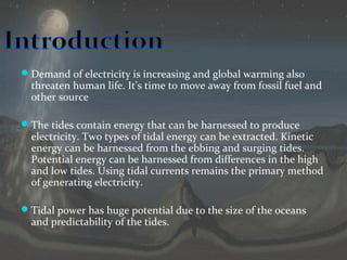 Tidel power rajiv | PPT