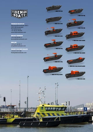 Tideman boats brochure | PDF