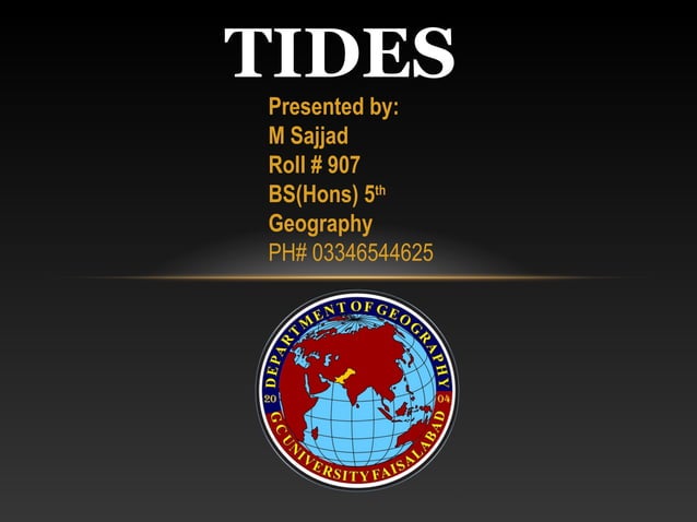 Tides | PPT