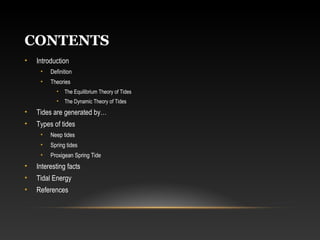 Tides | PPT