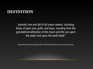 Tides | PPT