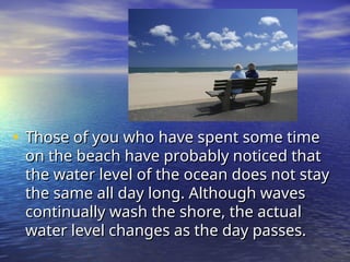 Tides What causes Spring tide and Neap Tides | PPT