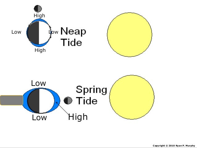 Tides, Neap Tide, Spring Tide, Astronomy Lesson PowerPoint