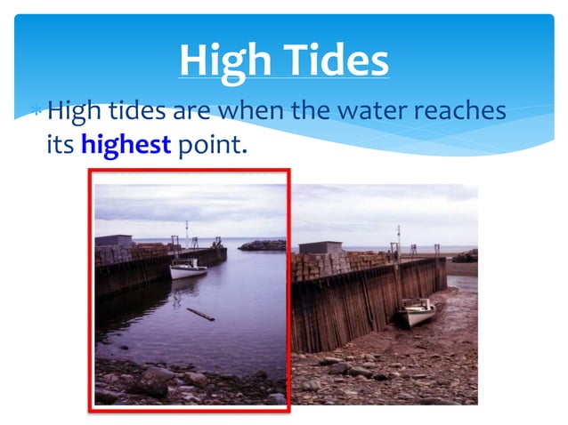 The Definition of High Tide and Low Tide | PPTX | Geography | Science