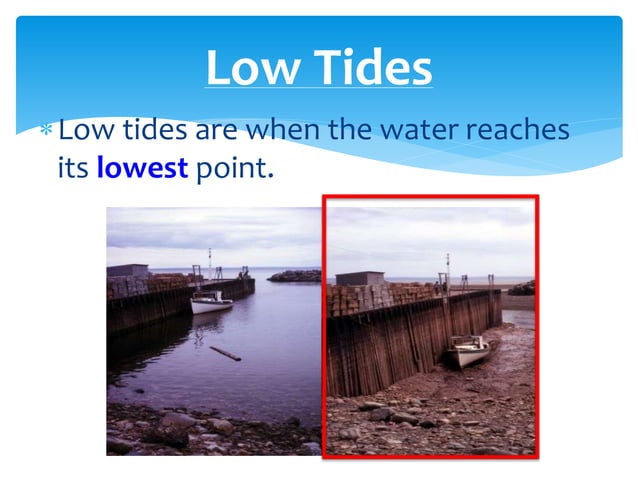 The Definition of High Tide and Low Tide | PPTX | Geography | Science