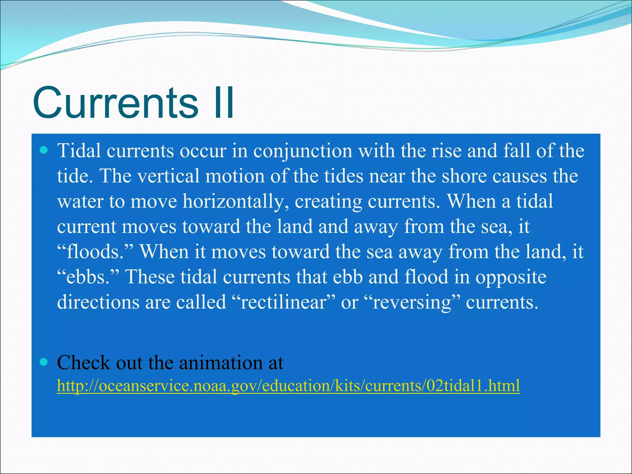 Tides And Currents | PDF