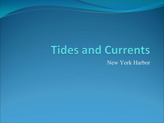 Tides And Currents | PDF | Weather | Science