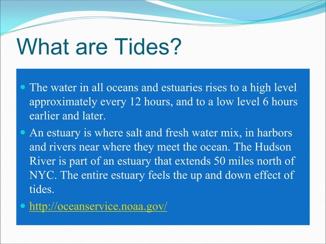 Tides And Currents | PDF | Weather | Science