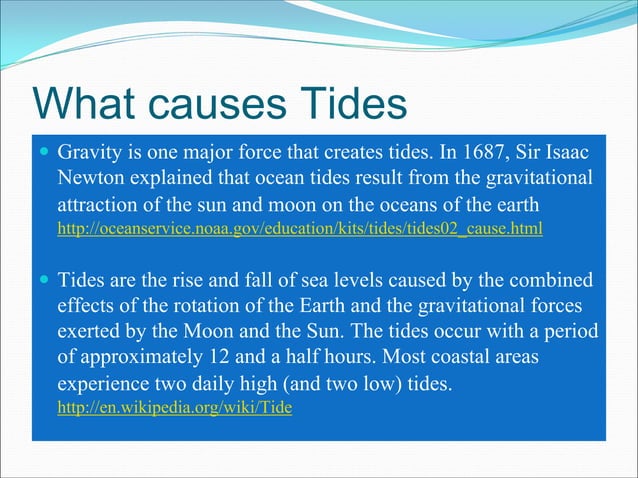 Tides And Currents | PDF | Weather | Science