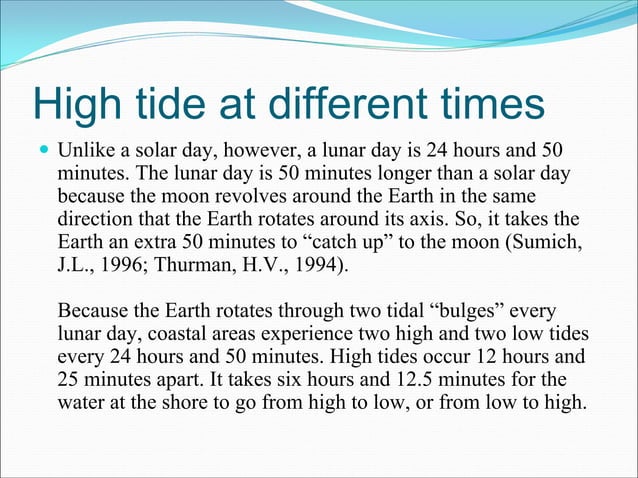Tides And Currents | PDF | Weather | Science