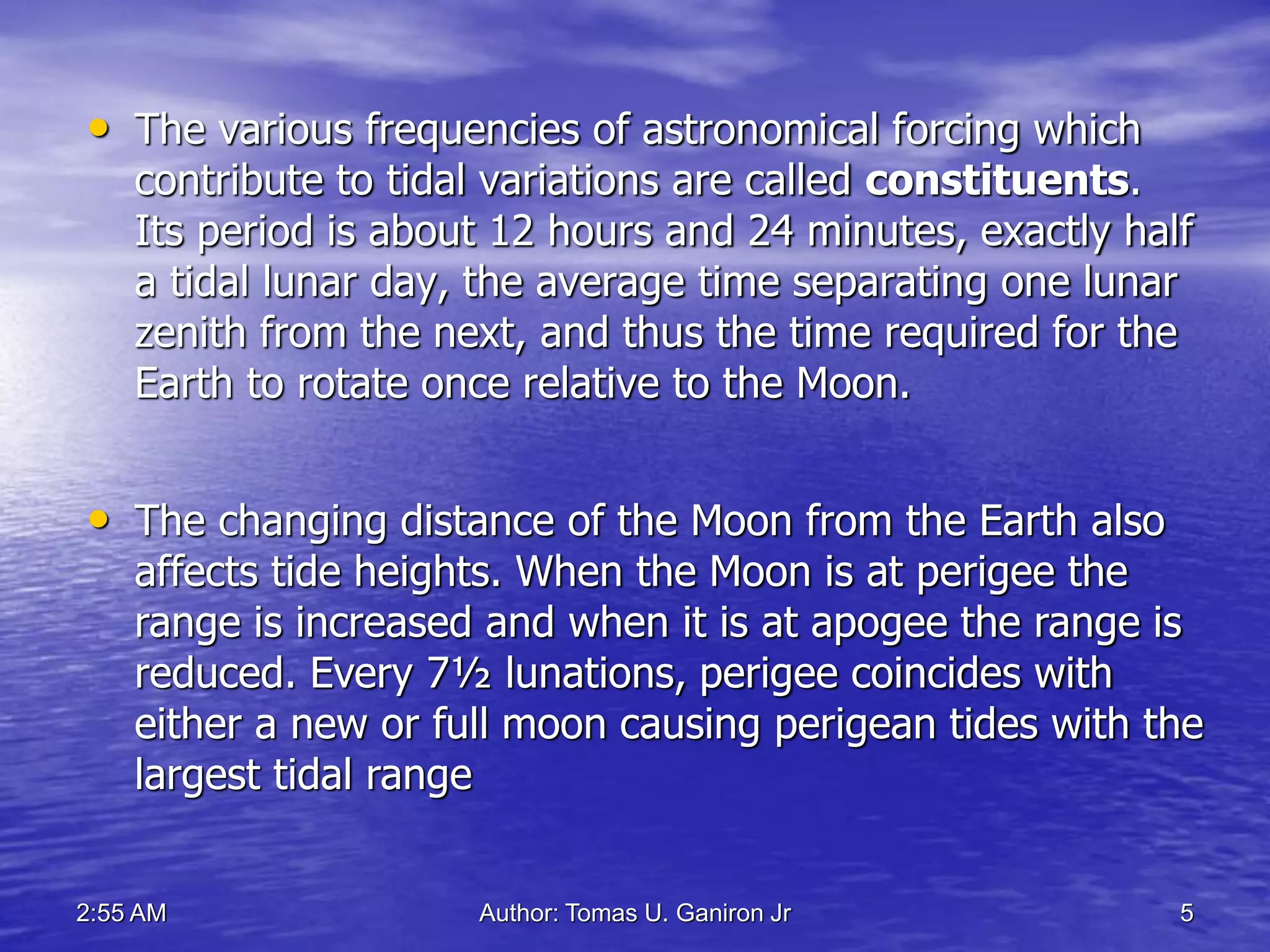 Tides and Currents | PDF