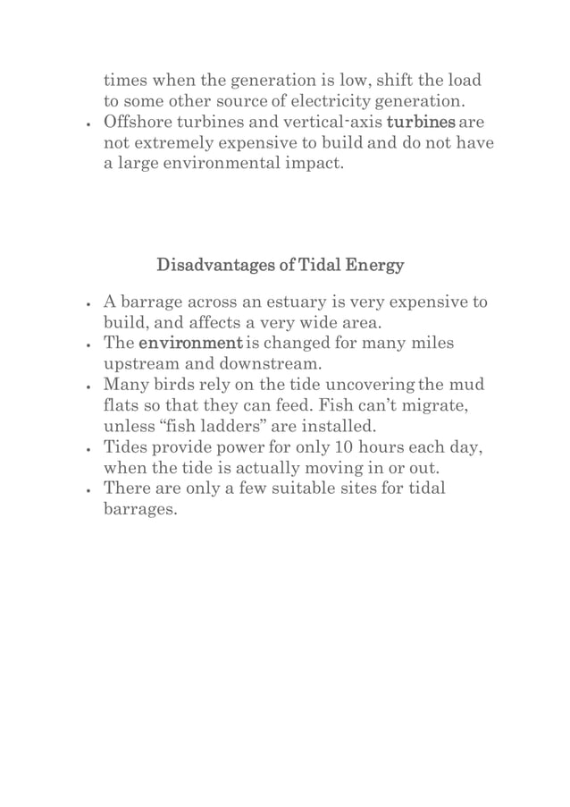 Tides and generating forces | DOCX