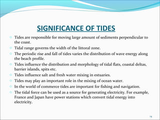 Tides and its significance | PPT