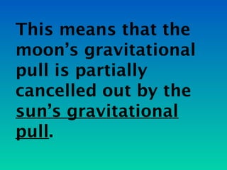 Tides notes ppt | PPT