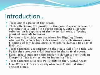Tides & tidal waves | PPT