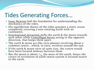 Tides & tidal waves | PPT