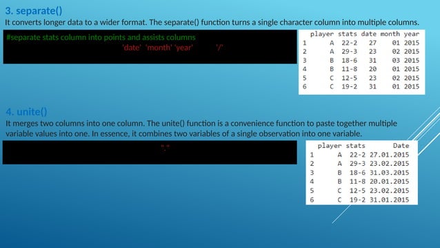 What is tidyverse in R languages and different packages | PPTX