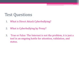 Tie digital citizenship project cyberbullying | PPTX
