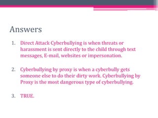 Tie digital citizenship project cyberbullying | PPTX
