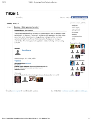 Ti e2013 developing a mobile applications curricu.. | PDF