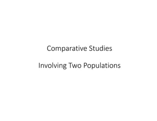 Comparative studies | PPT
