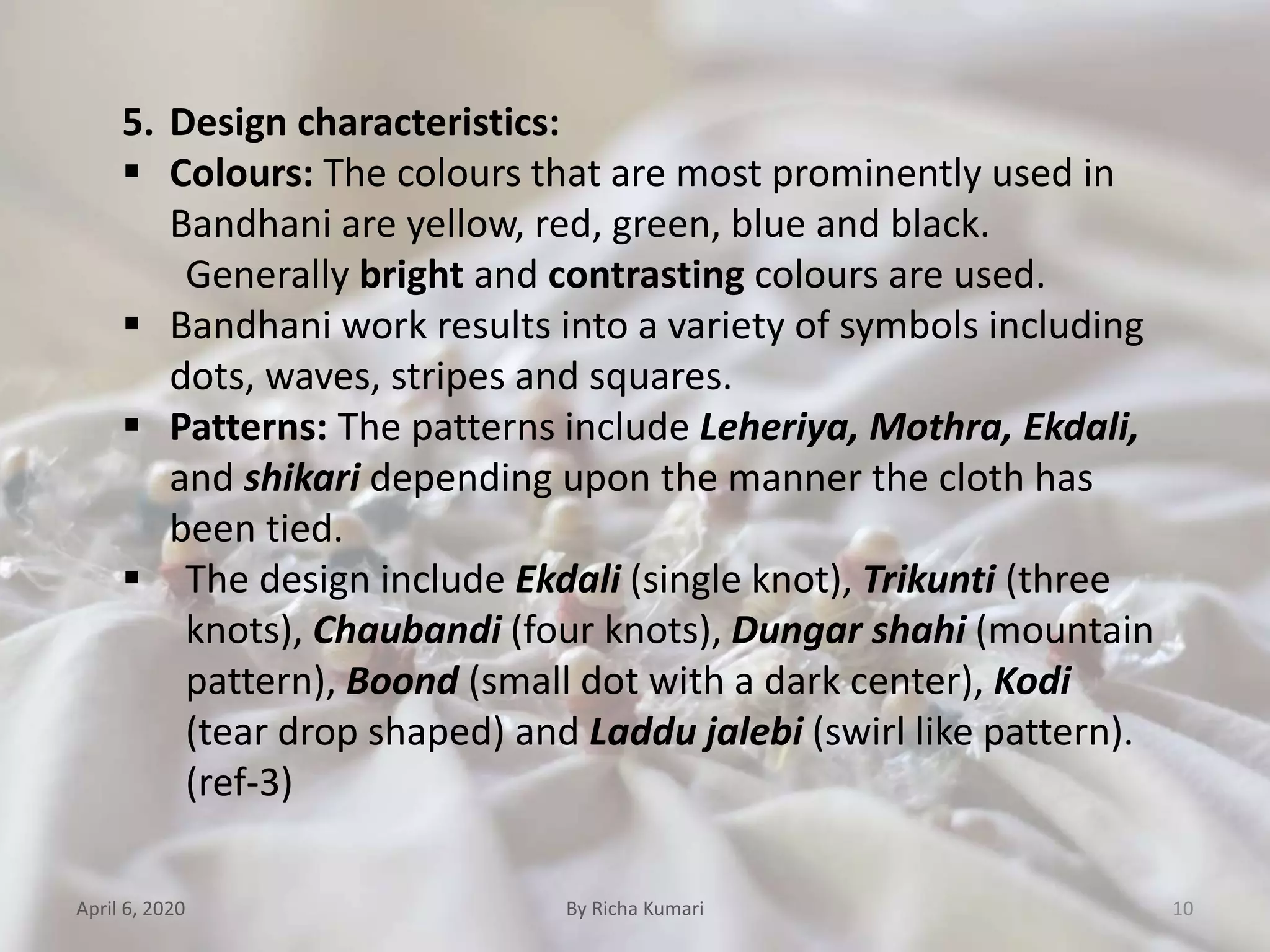 Tie and dye of Rajasthan | PPTX