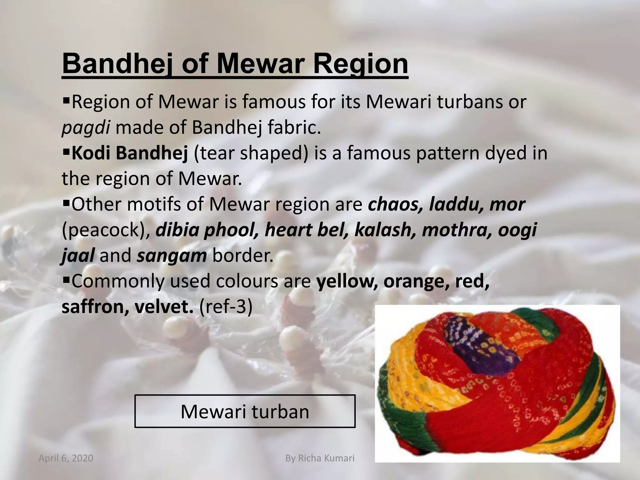 Tie and dye of Rajasthan | PPTX