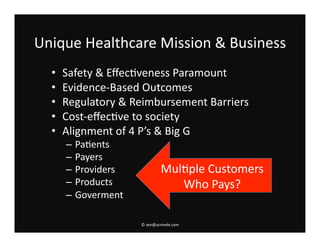 TiE Healthcare Technology Innovation Zen Chu | PPTX