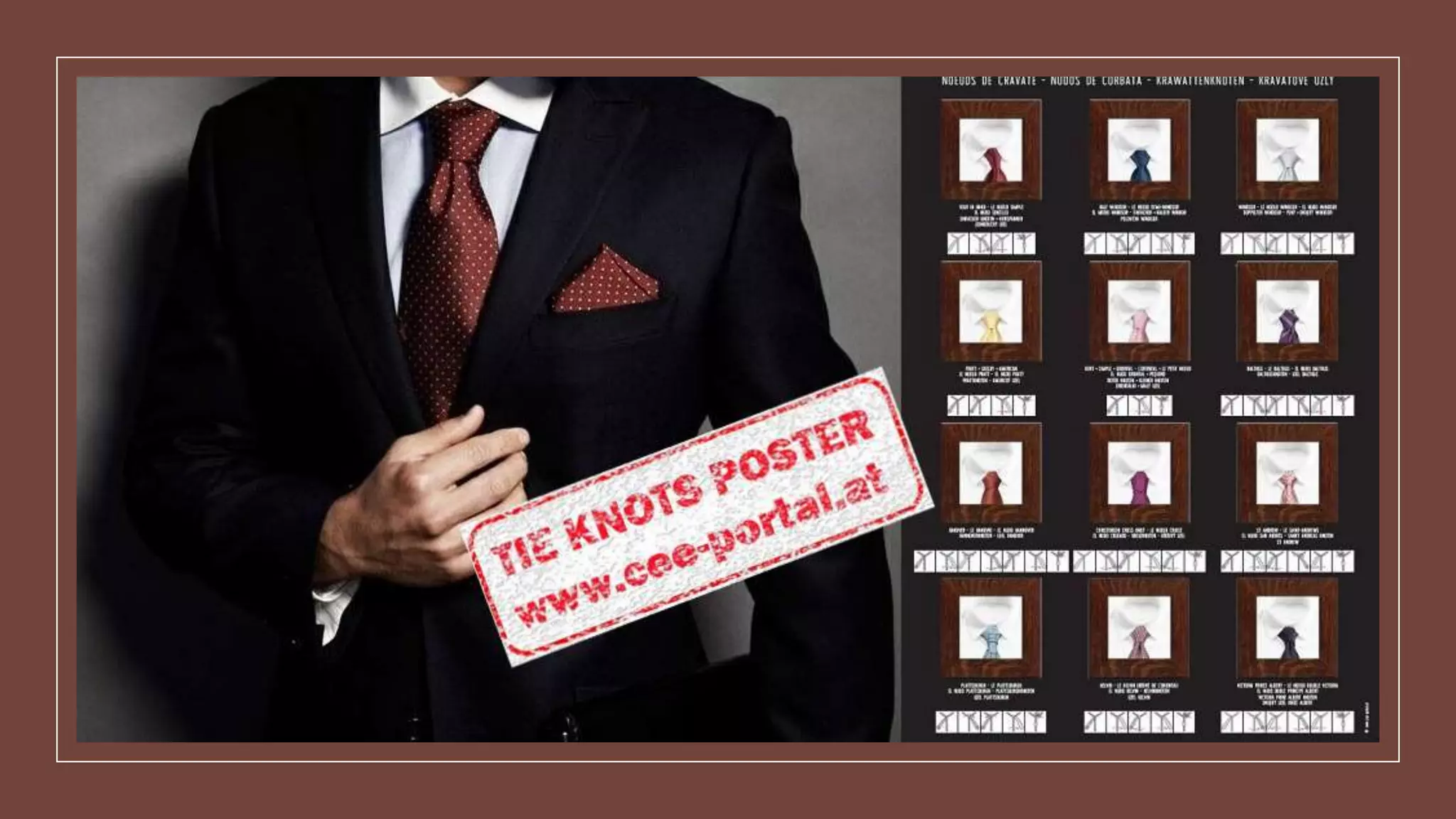 TIE KNOTS POSTER | PPT