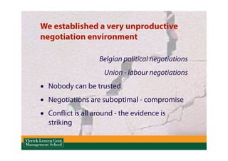 Negotiation Management: Katia Tielemans | PDF