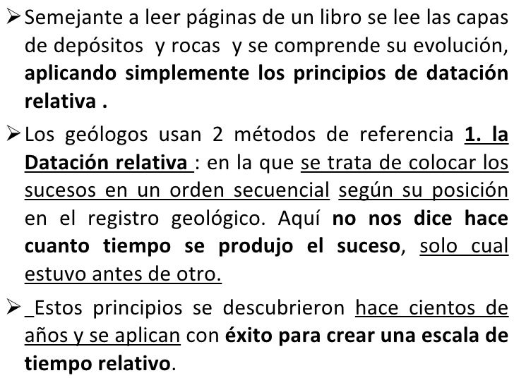 Diferencias Entre La Datacion Relativa Y Radiometrica - vacantes en ...