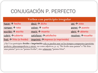 Tiempos del pasado | PPT