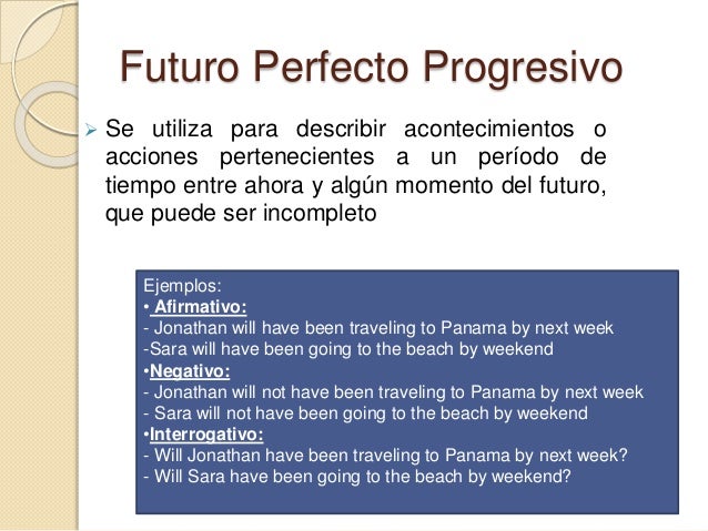 Ppt The Perfect Tenses Los Tiempos Perfectos Powerpoint