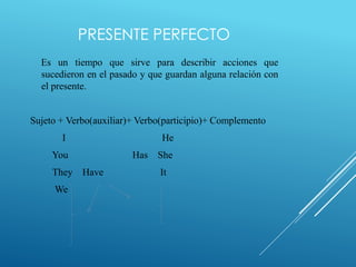 Tiempos perfectos | PPT