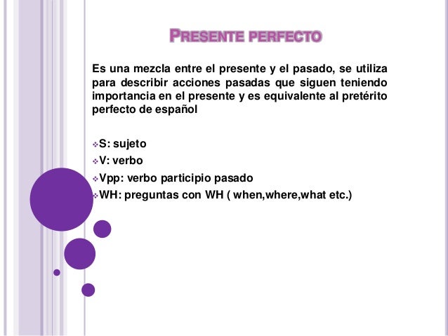 Ppt The Perfect Tenses Los Tiempos Perfectos Powerpoint