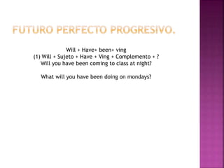 Tiempos verbales perfecto | PPT