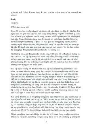 Daily routines | PDF