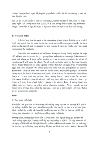 Daily routines | PDF