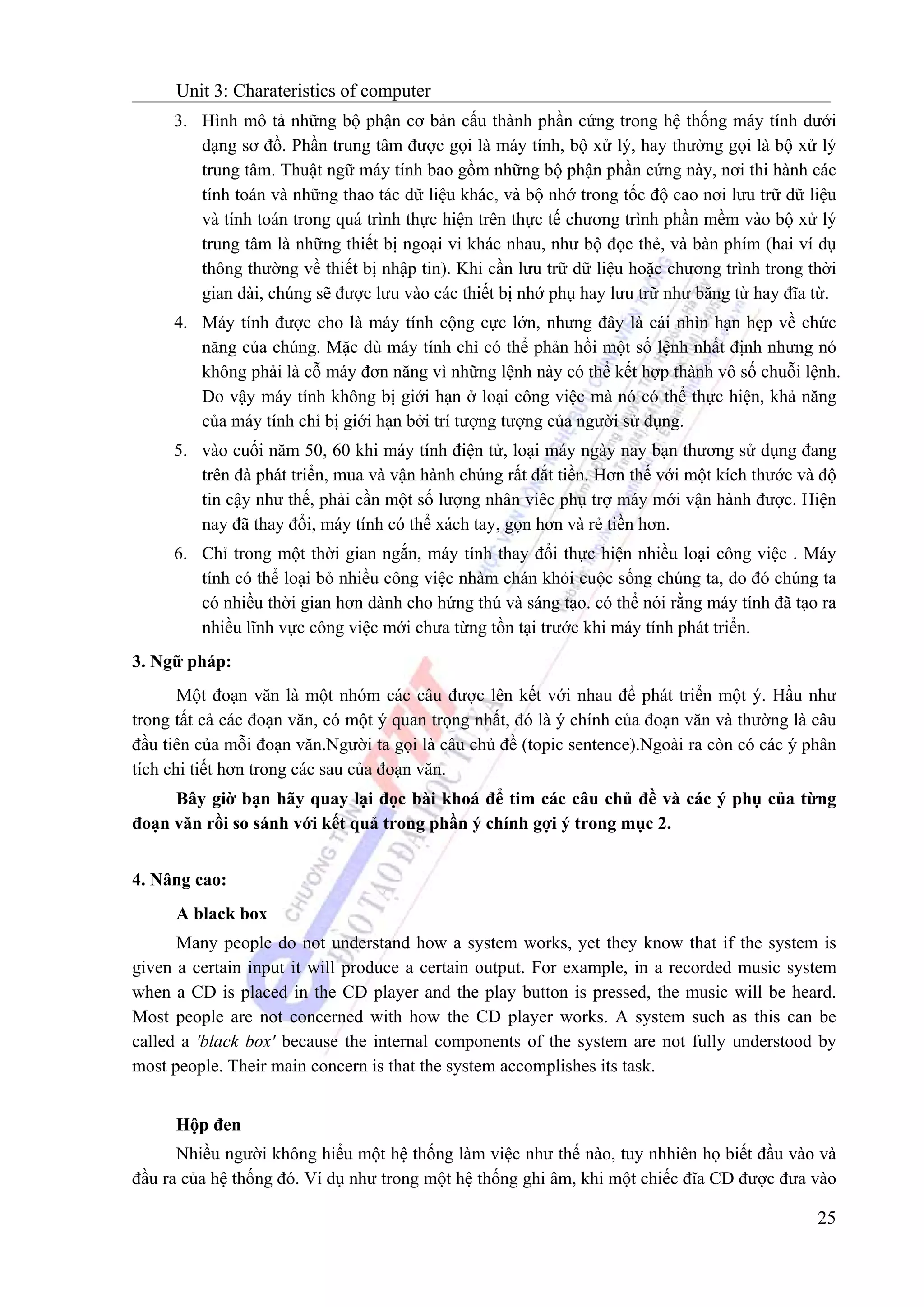 Tiếng anh chuyên ngành cntt | PDF