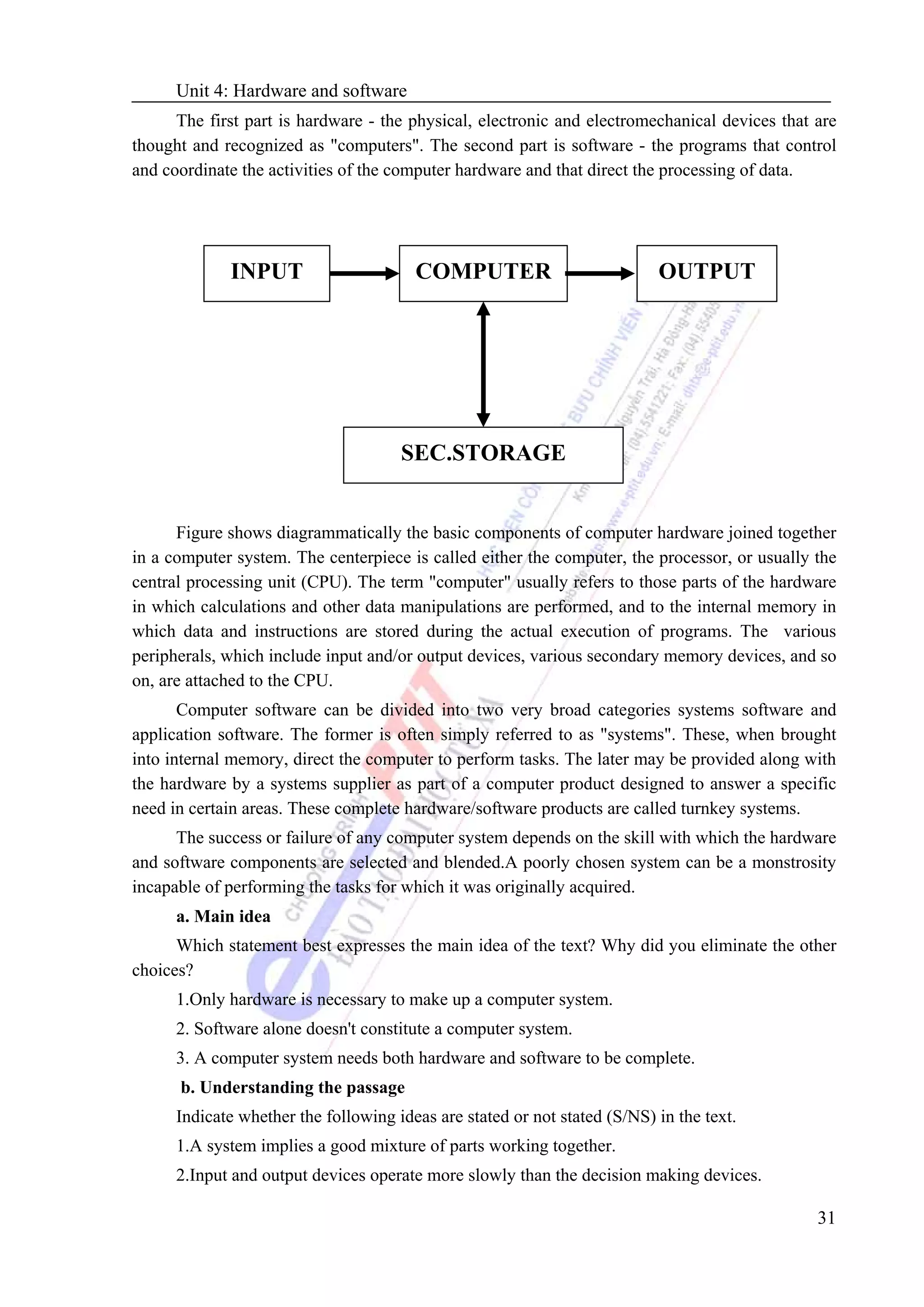 Tiếng anh chuyên ngành cntt | PDF