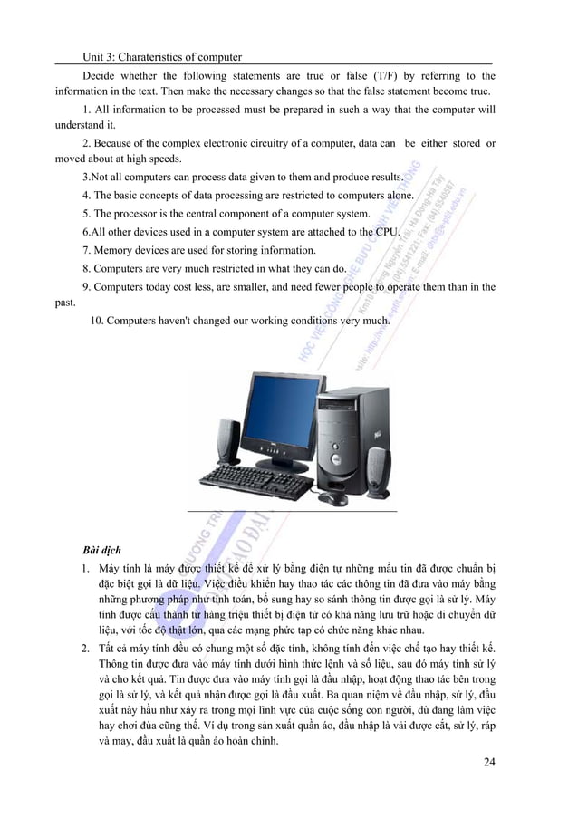 Tiếng anh chuyên ngành cntt | PDF | Free Download