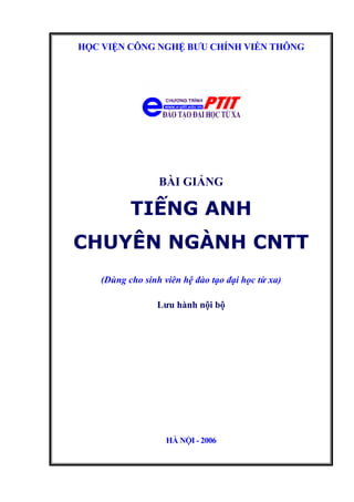 Tienganhchuyennganhcntt lythuyet | PDF