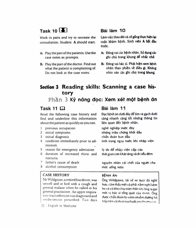 Tieng anh trong y khoa | PDF